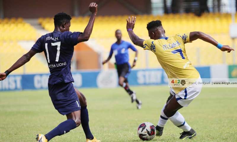 Accra Lions humble Great Olympics at the Accra Sports Stadium ...