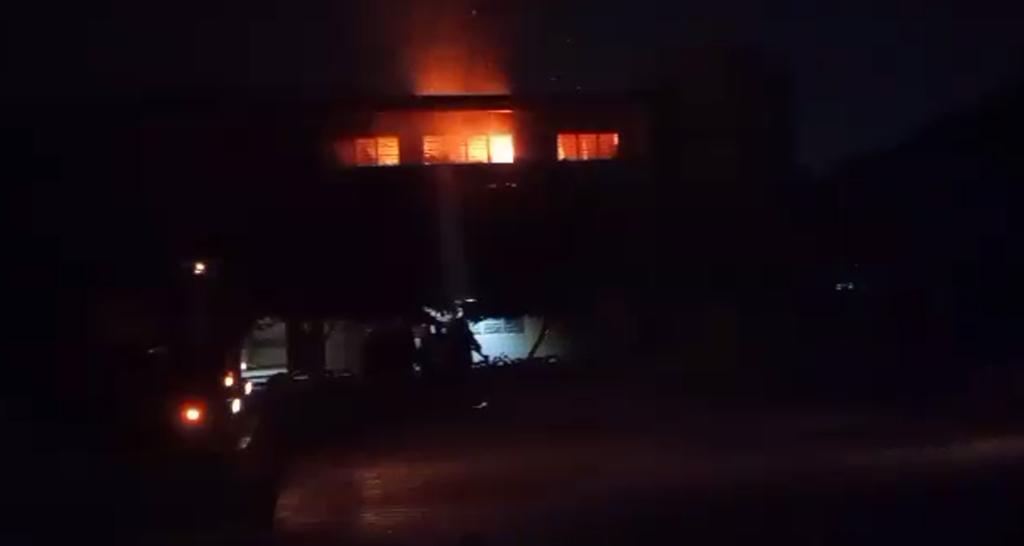 Parts of Adenta Community basic school destroyed by fire ...